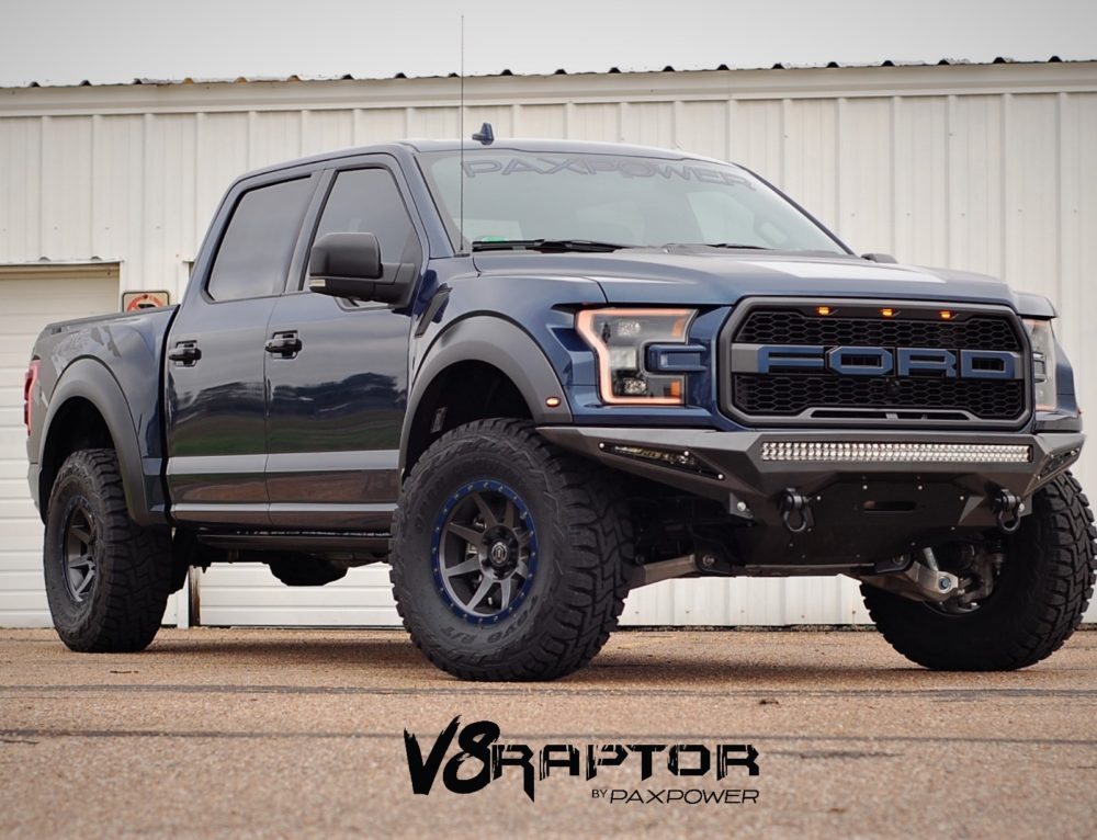 Raptor Suspension on 2019 F150 Lariat Sport - V8 Raptor by PaxPower